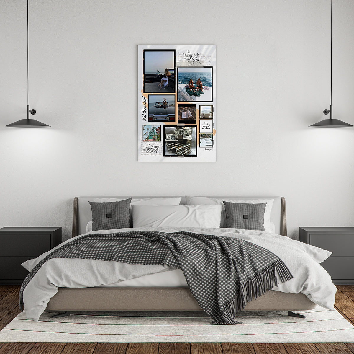 Vintage Online Vision Board Template | Udreamr™ – udreamr