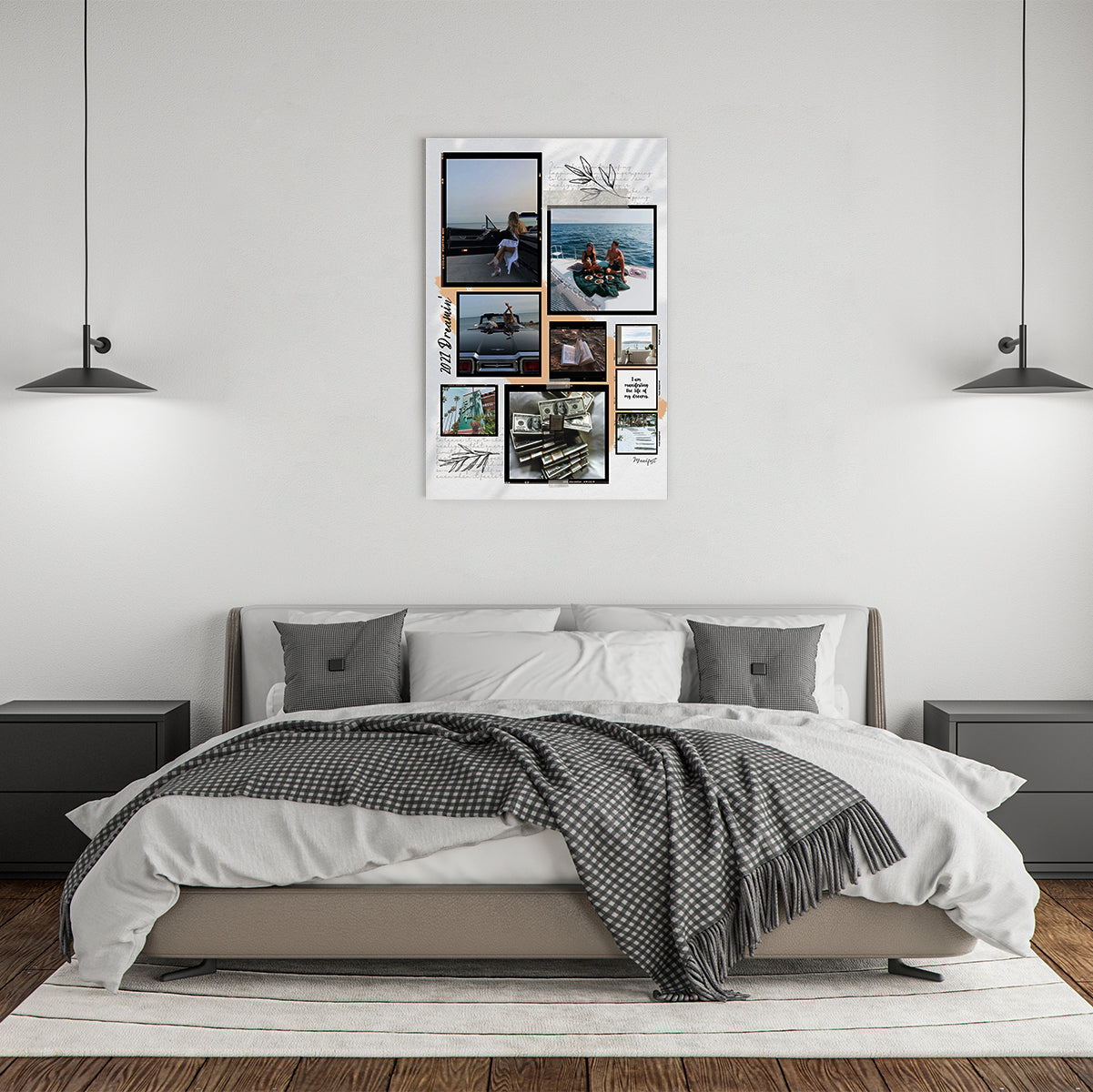 Vintage Online Vision Board Template | Udreamr™ – udreamr